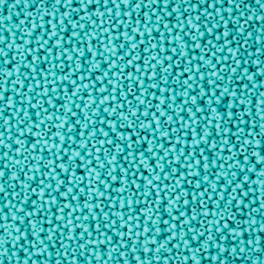 Mostacilla Checa #10 / Verde Turquesa / 63130 – Santorini Bisutería