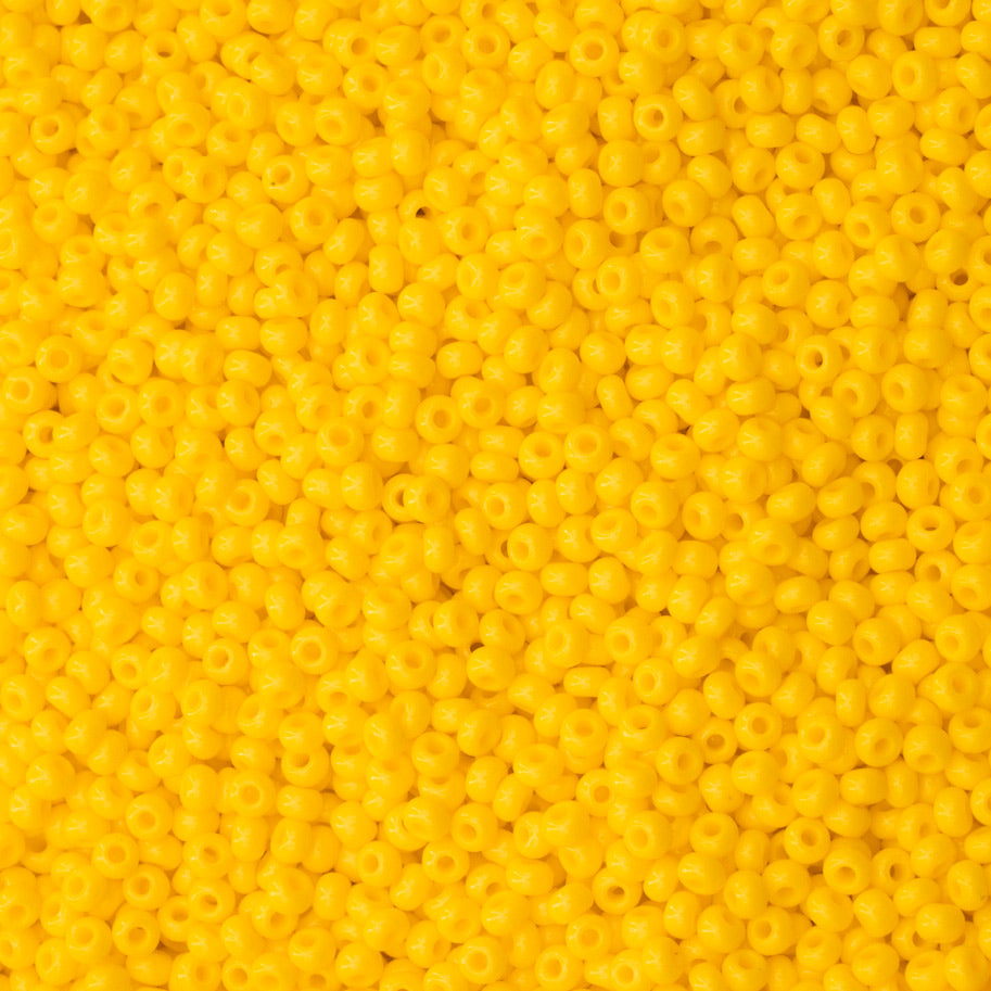 Mostacilla Checa #8 / Amarillo / 83130 – Santorini Bisutería