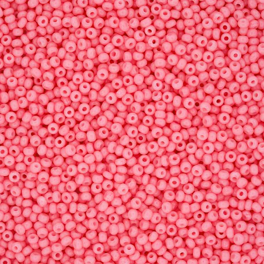 Mostacilla Checa #8 / Rosado Fuerte / 03191 – Santorini Bisutería