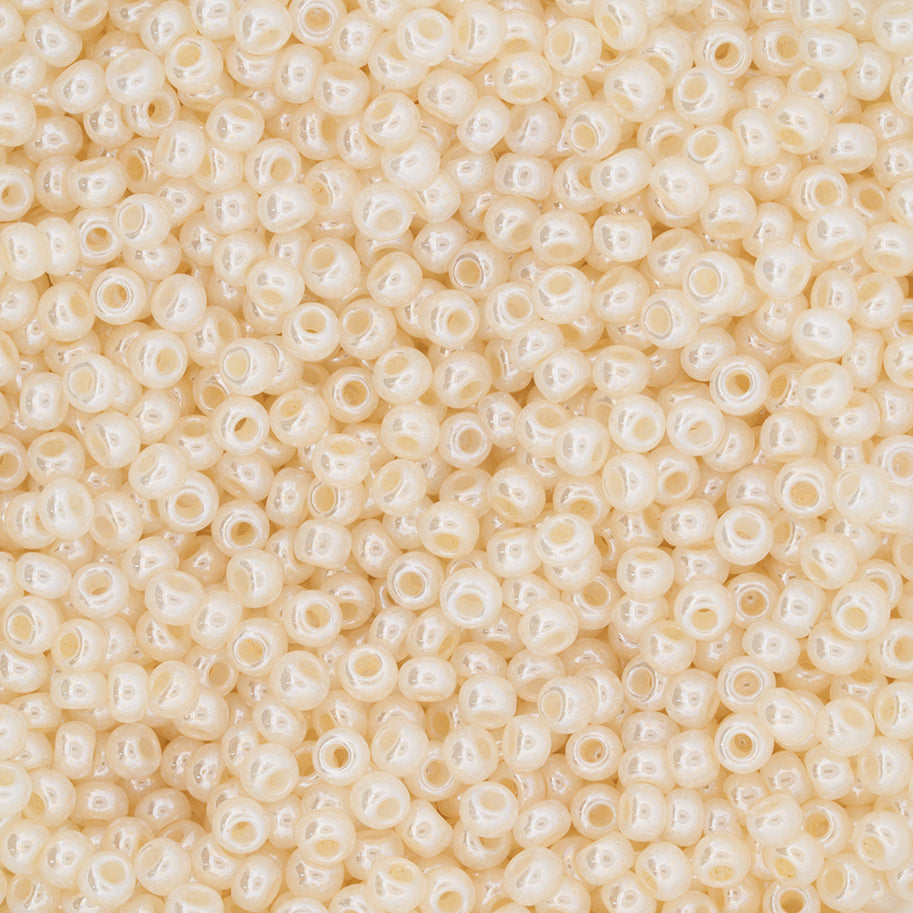 Mostacilla Checa #8 / Beige Claro Perlado / 47113 – Santorini Bisutería