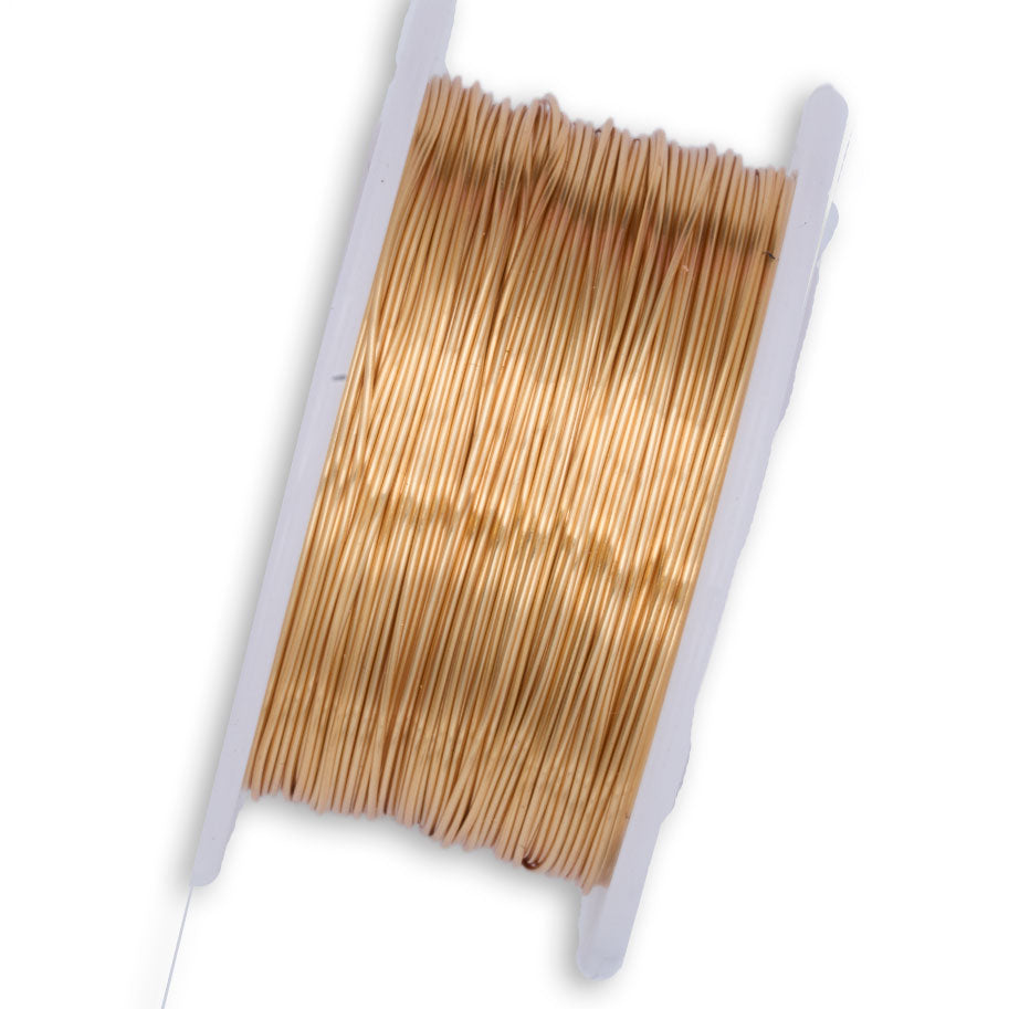 Rollo Alambre Gold Filled Dorado #26 / 0.4mm / 25 metros – Santorini ...